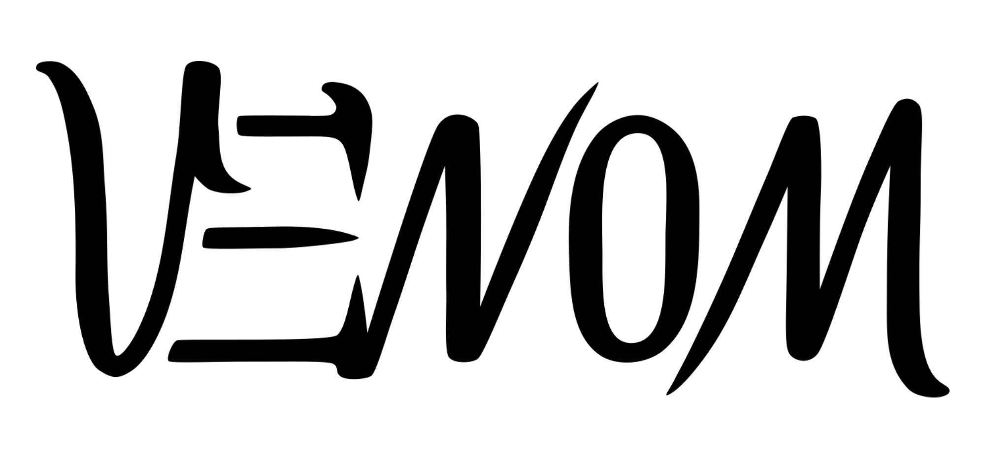 SVG Download: Venom / Women Ambigram Design - Etsy