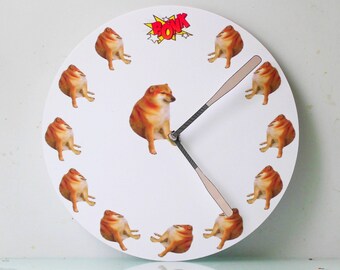 Dog Clock - Etsy
