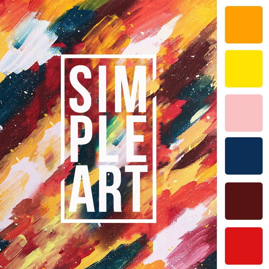 Simple Art Portrait Kit - Etsy