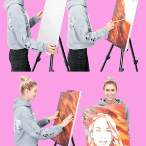 Simple Art Portrait Kit - Etsy