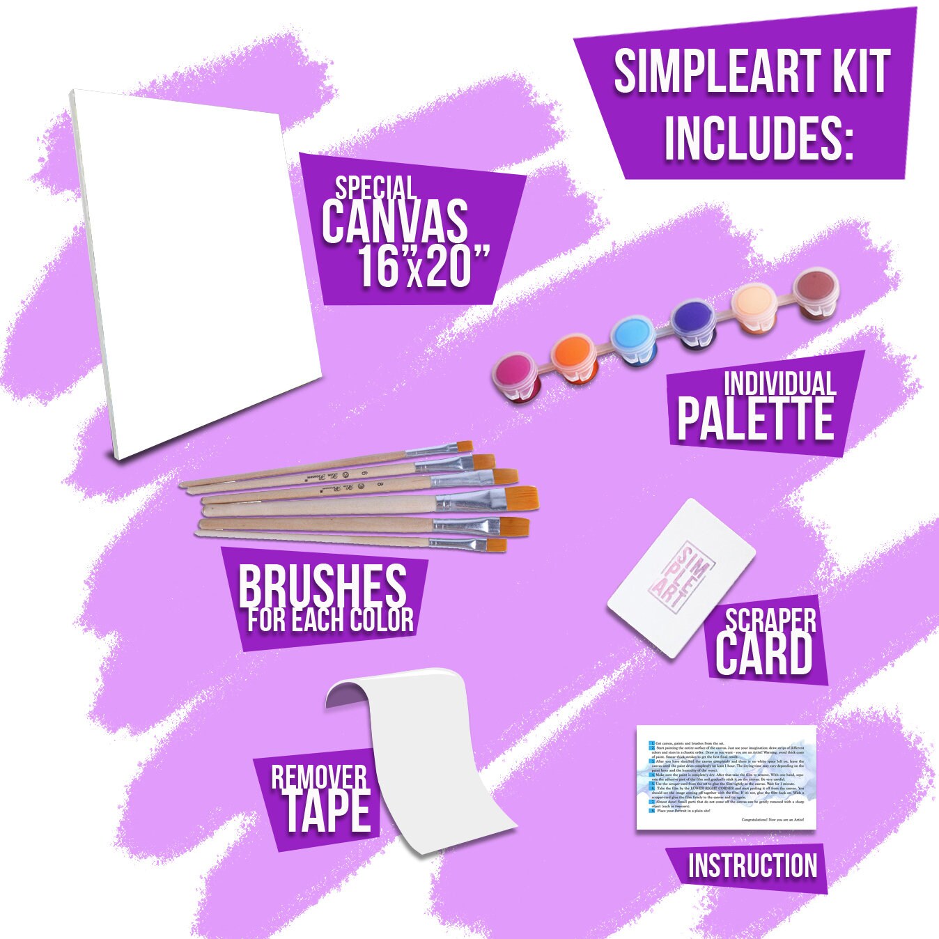 Simple Art Portrait Kit - Etsy