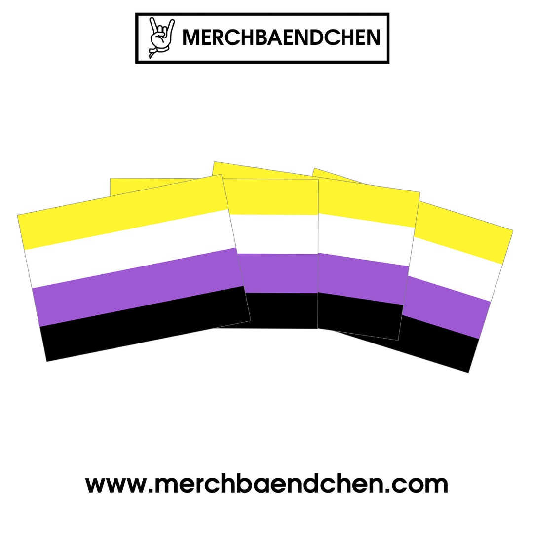 Non Binary Flag Sticker - Etsy