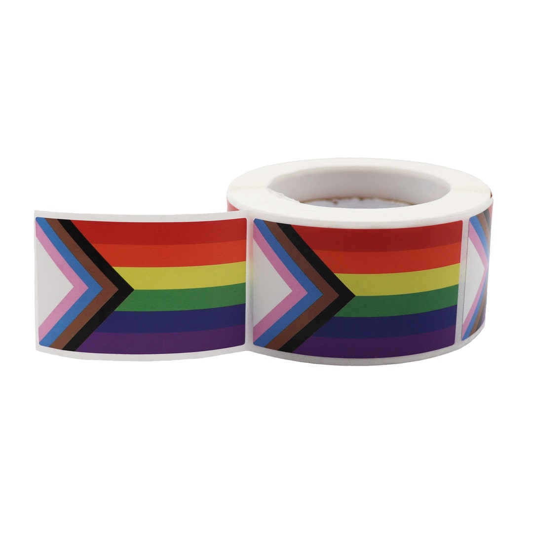 Pride Progress Sticker Roll - Etsy