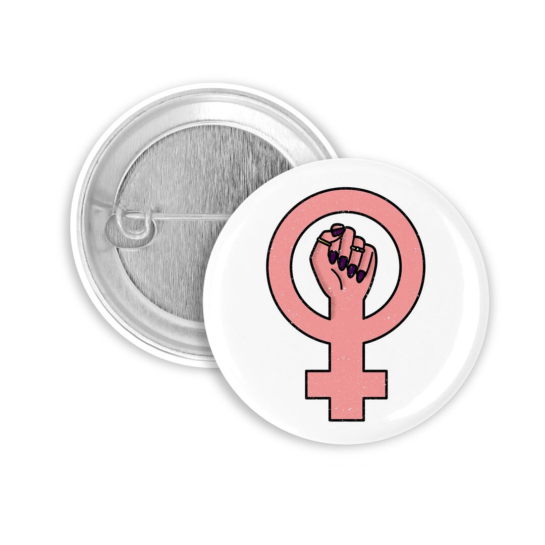 Feminism Button | 25 Mm - Etsy