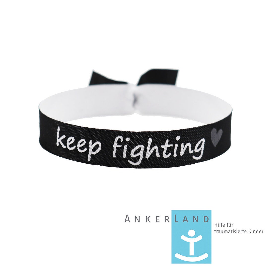 Keep Fighting Donation Bracelet - Etsy