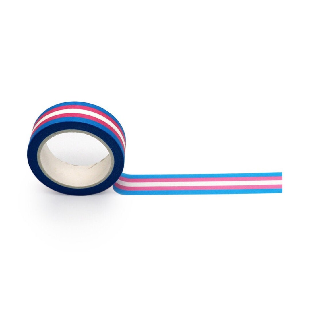 Trans* Flagge Washi-tape - Etsy