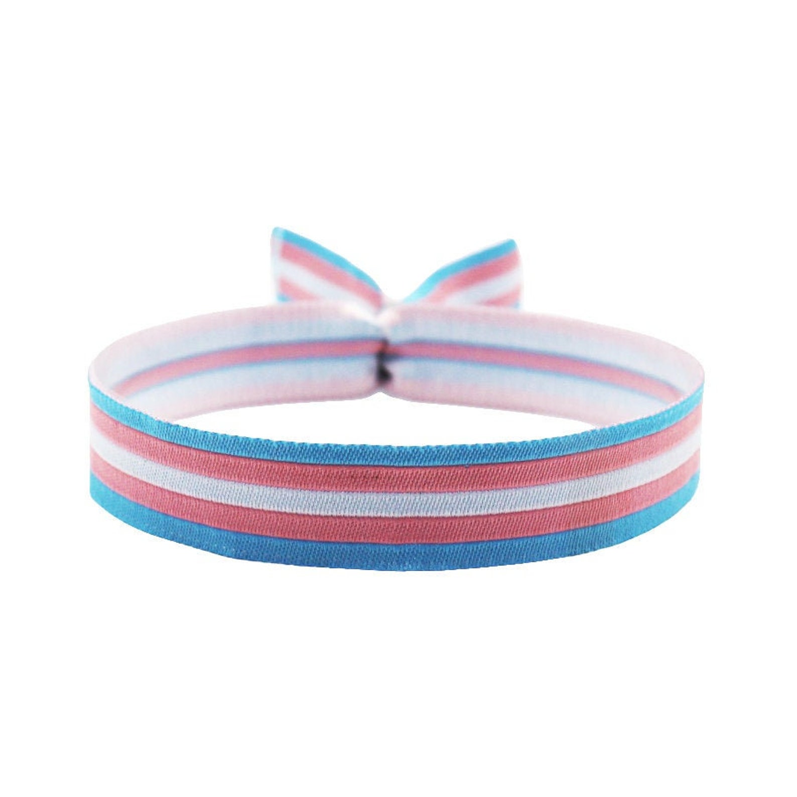 Trans Flag Bracelet - Etsy UK