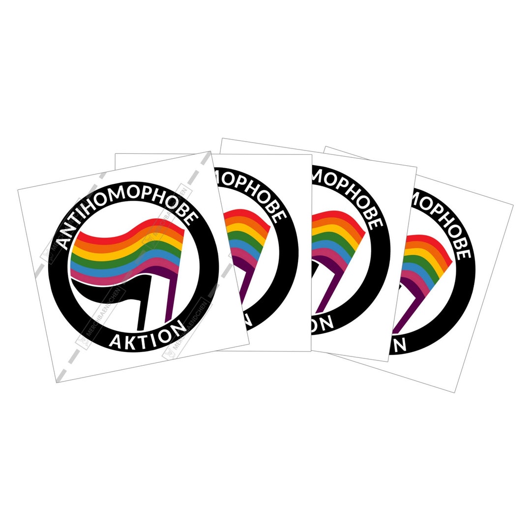 Anti-homophobic Action Sticker - Etsy