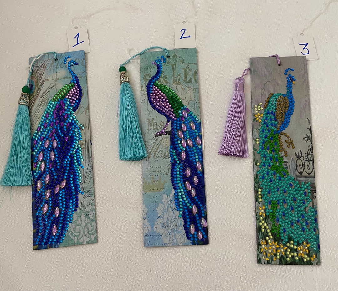 Diamond Art Bookmarks - Etsy