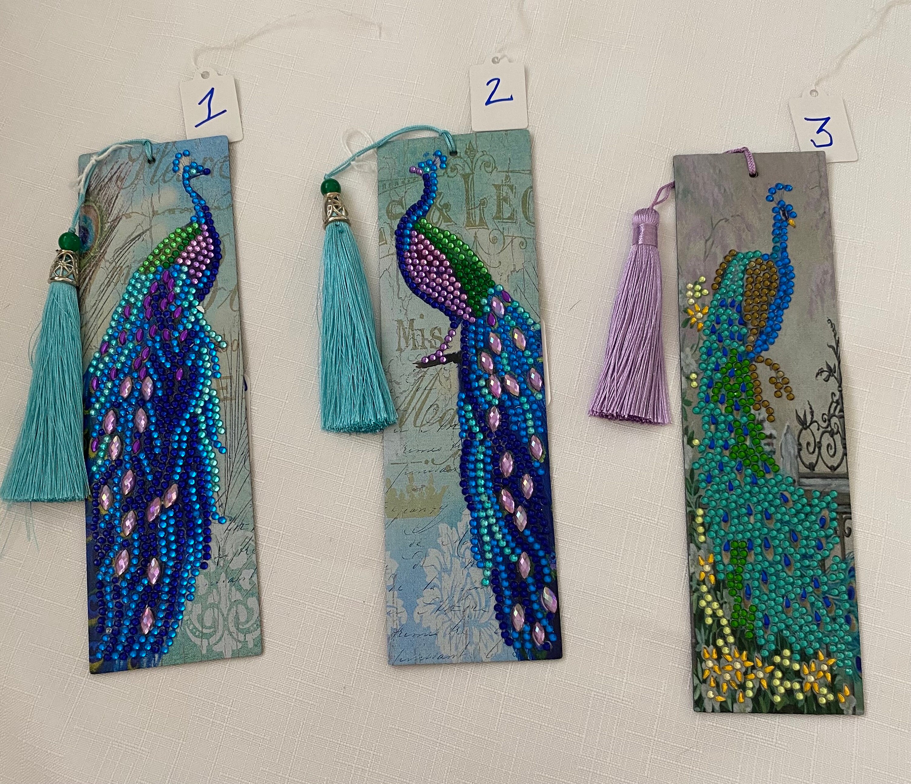 Diamond Art Bookmarks - Etsy