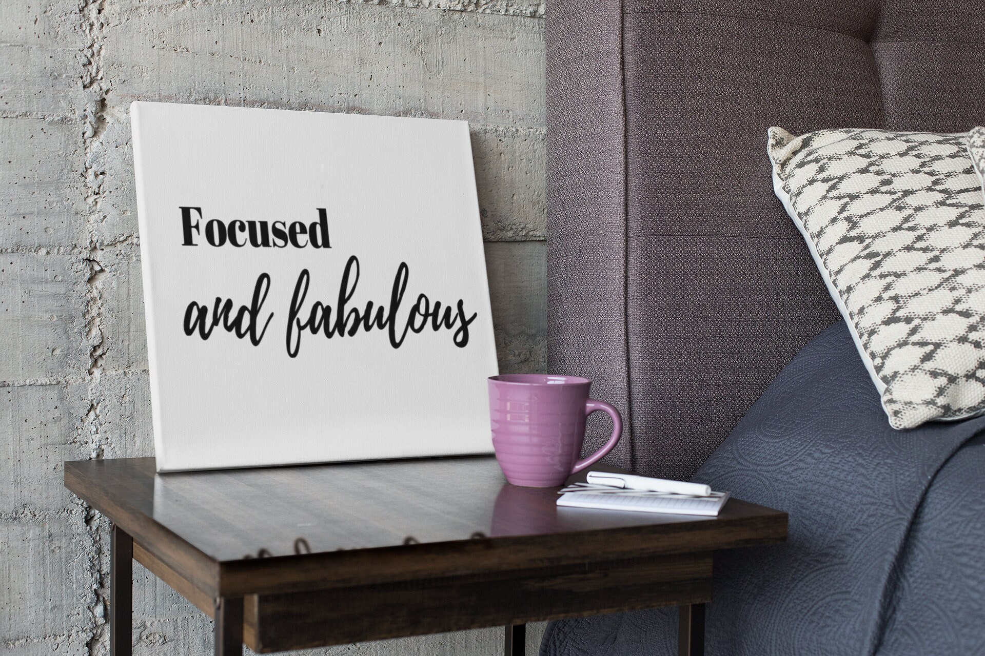 Focused and Fabulous Svg Positive Svg Motivational Svg - Etsy