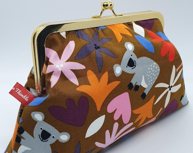 Vintage style clutch purses made with love by MyVintageThimbleShop