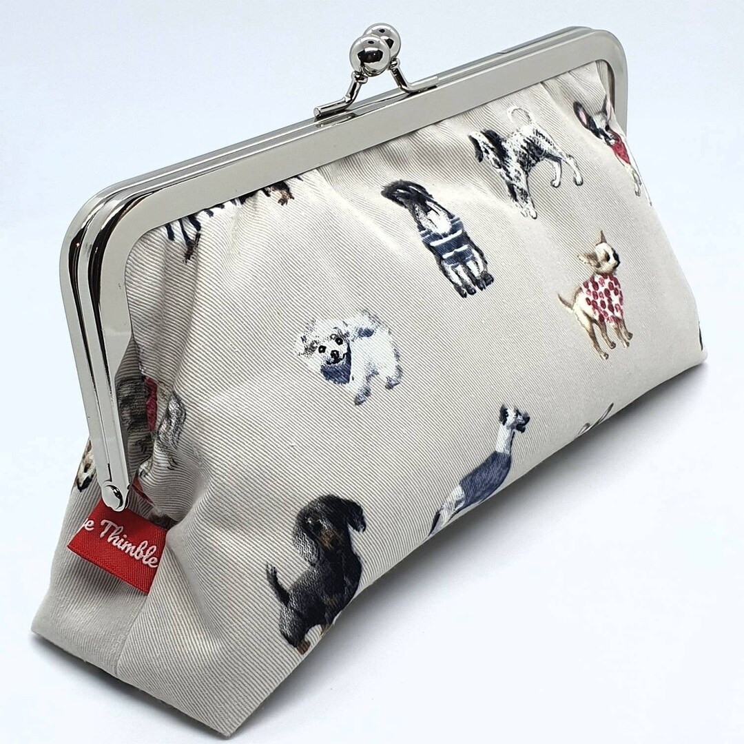 Clutch Purse, Purse, Dogs, Puppies, Animals, Vintage Look, Kiss Lock ...