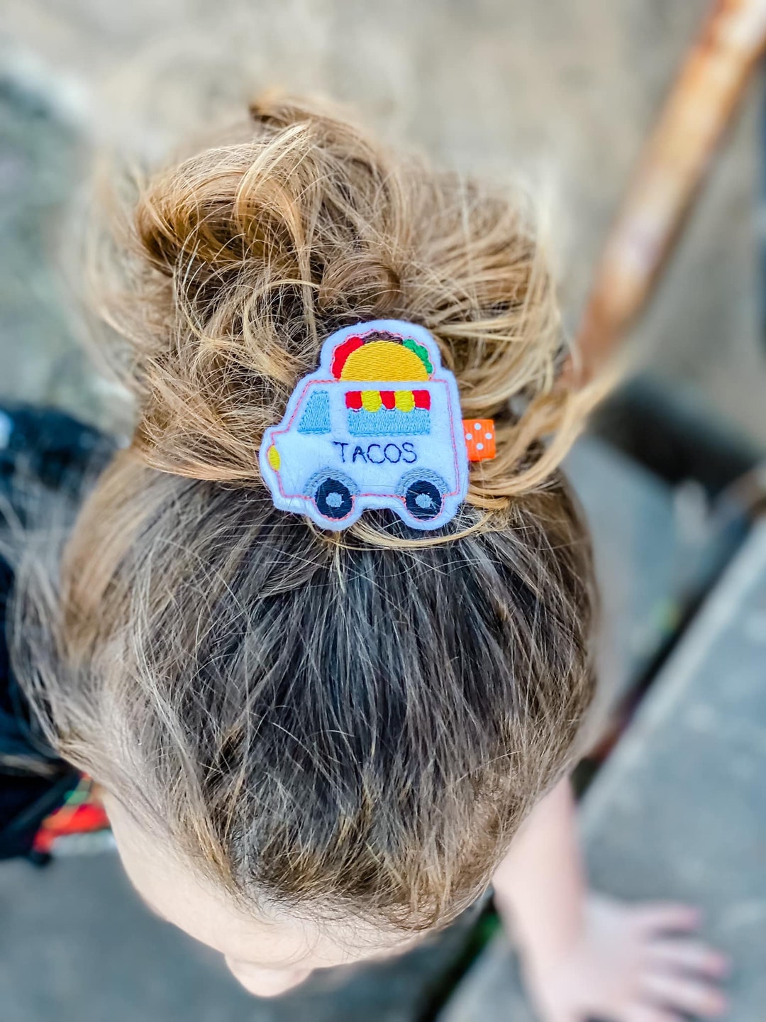 Taco Truck Hair Clip , Taco Tuesday , Foodie Gift , Food Hair Clip ...