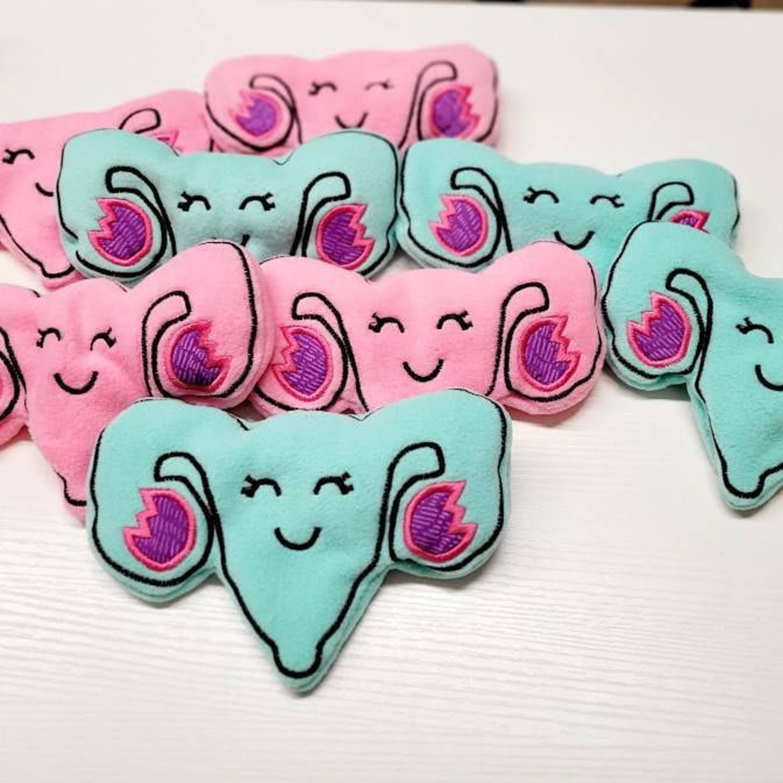 Period Heat Pad Mindy the Menstrual Pal Uterus Plush | Etsy