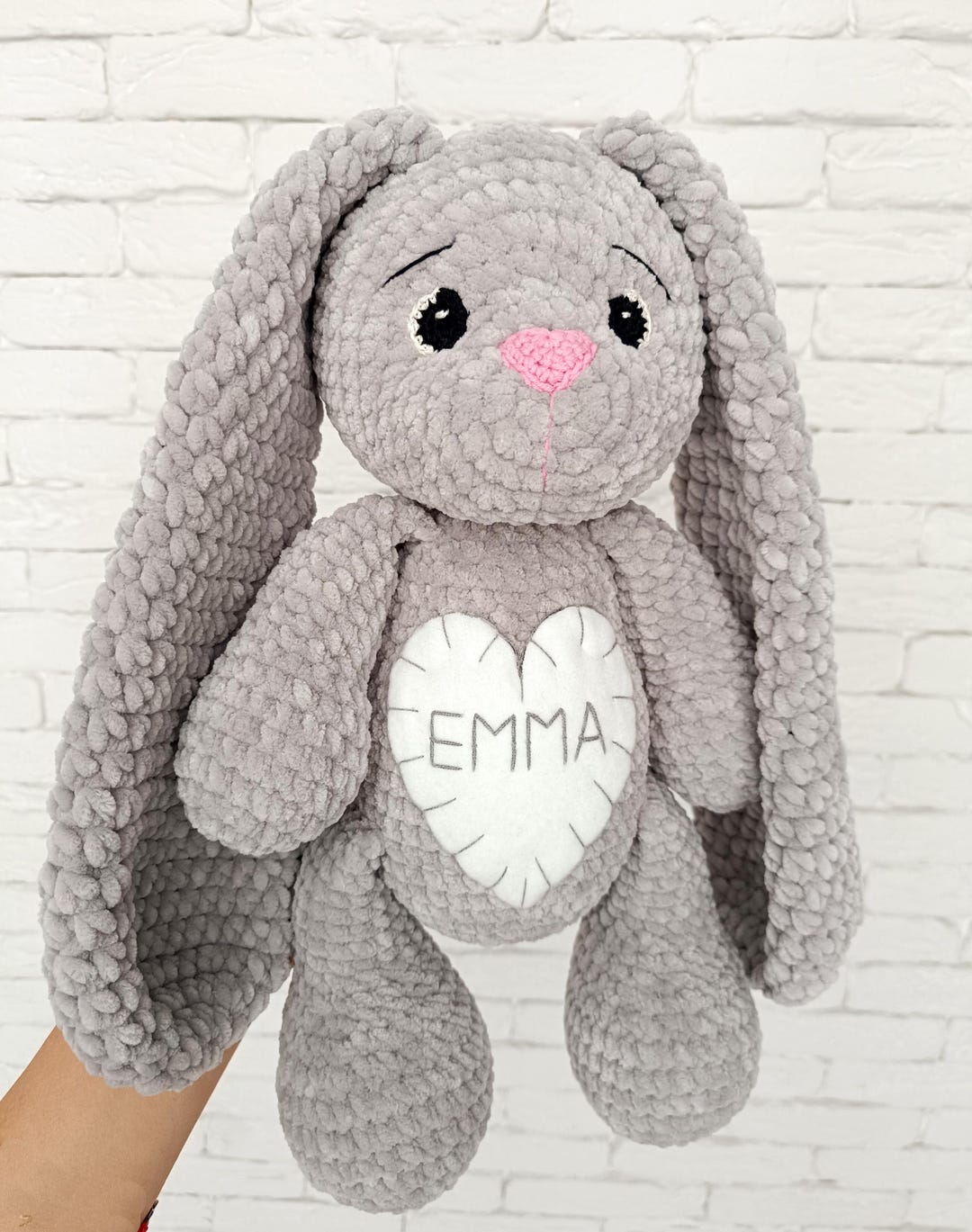 Personalized Stuffed Bunny, Easter Bunny, Custom Plush - Etsy