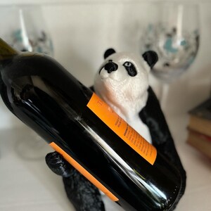 Adorable Panda Wine Bottle Holder | Perfect for Home Decor & Gifts - Etsy