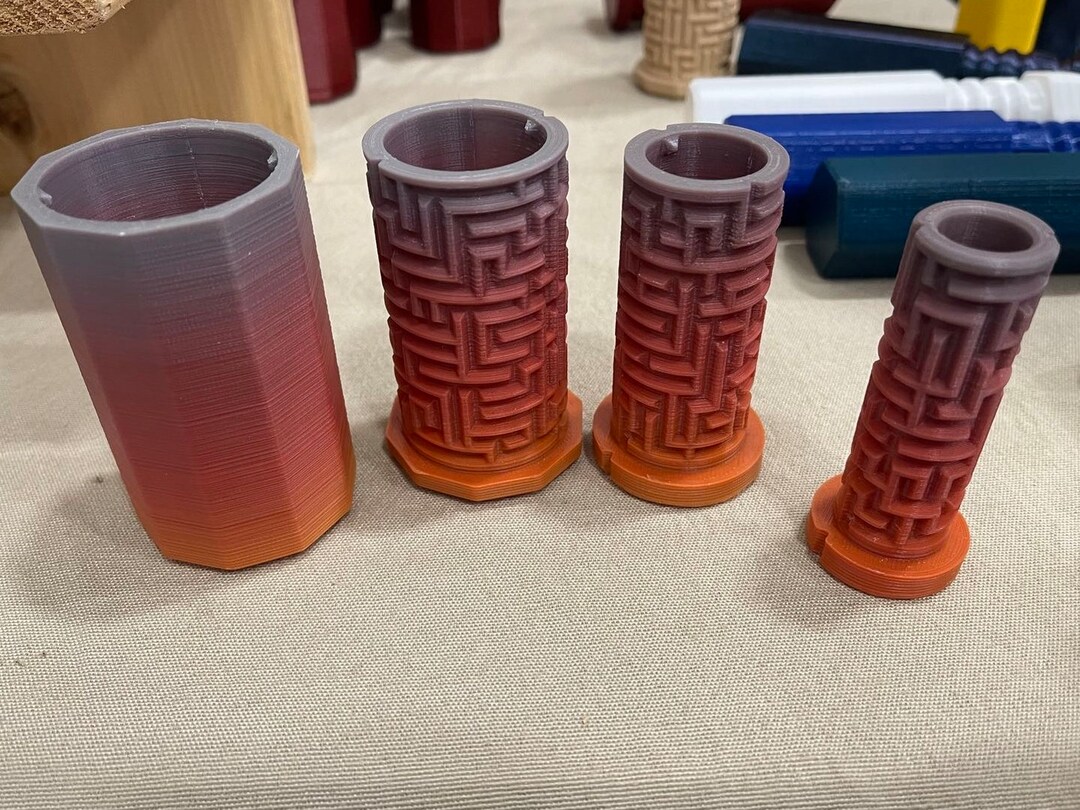 3D Printed Maze Gift Box 4 Piece, Medium Difficulty / Labyrinth Box ...
