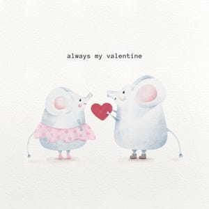 Printable Valentine Card - Etsy