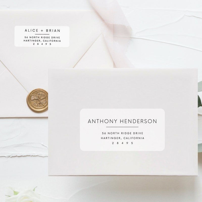 Diy Address Labels - Etsy