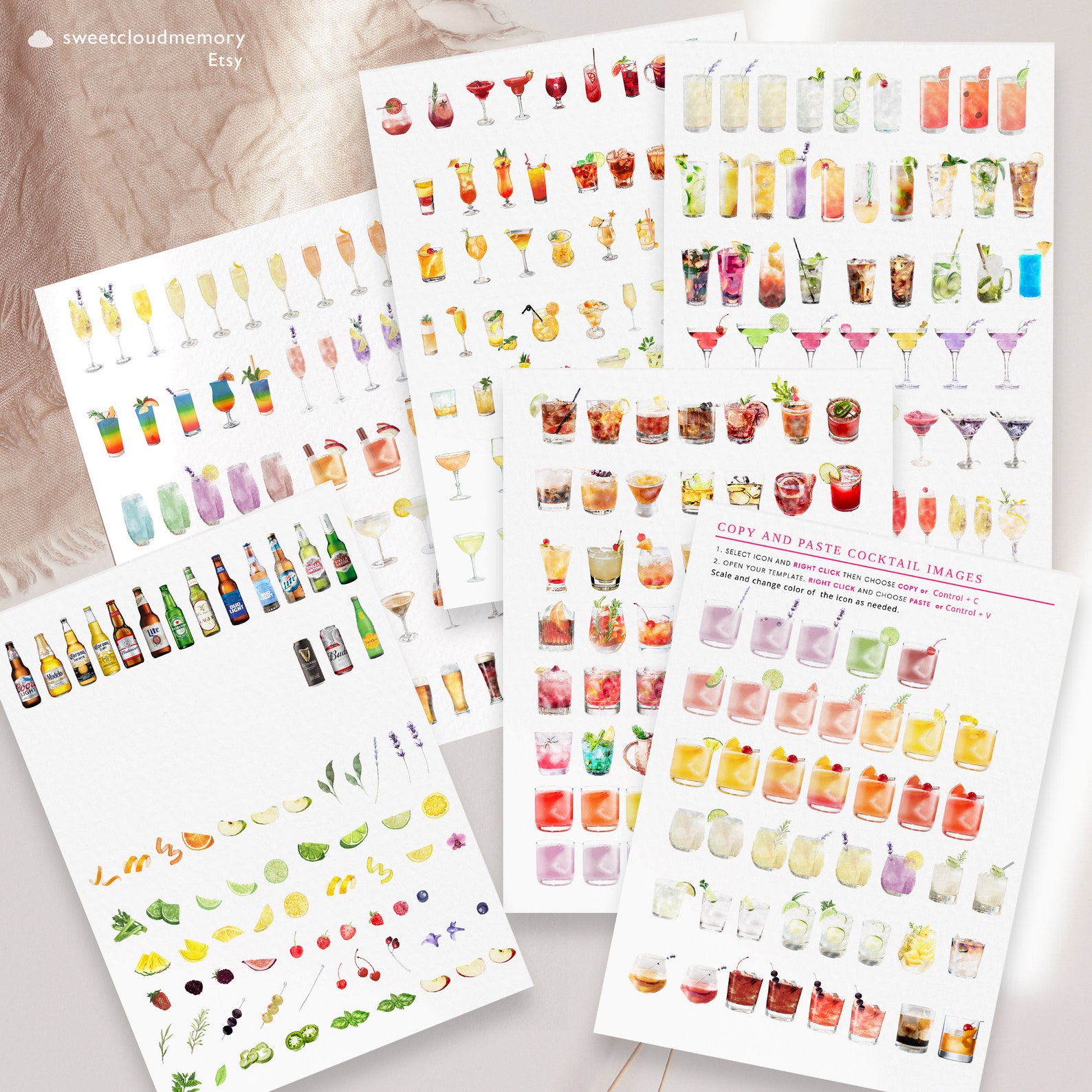 Signature Drink Sign Template Printable Signature Cocktail - Etsy