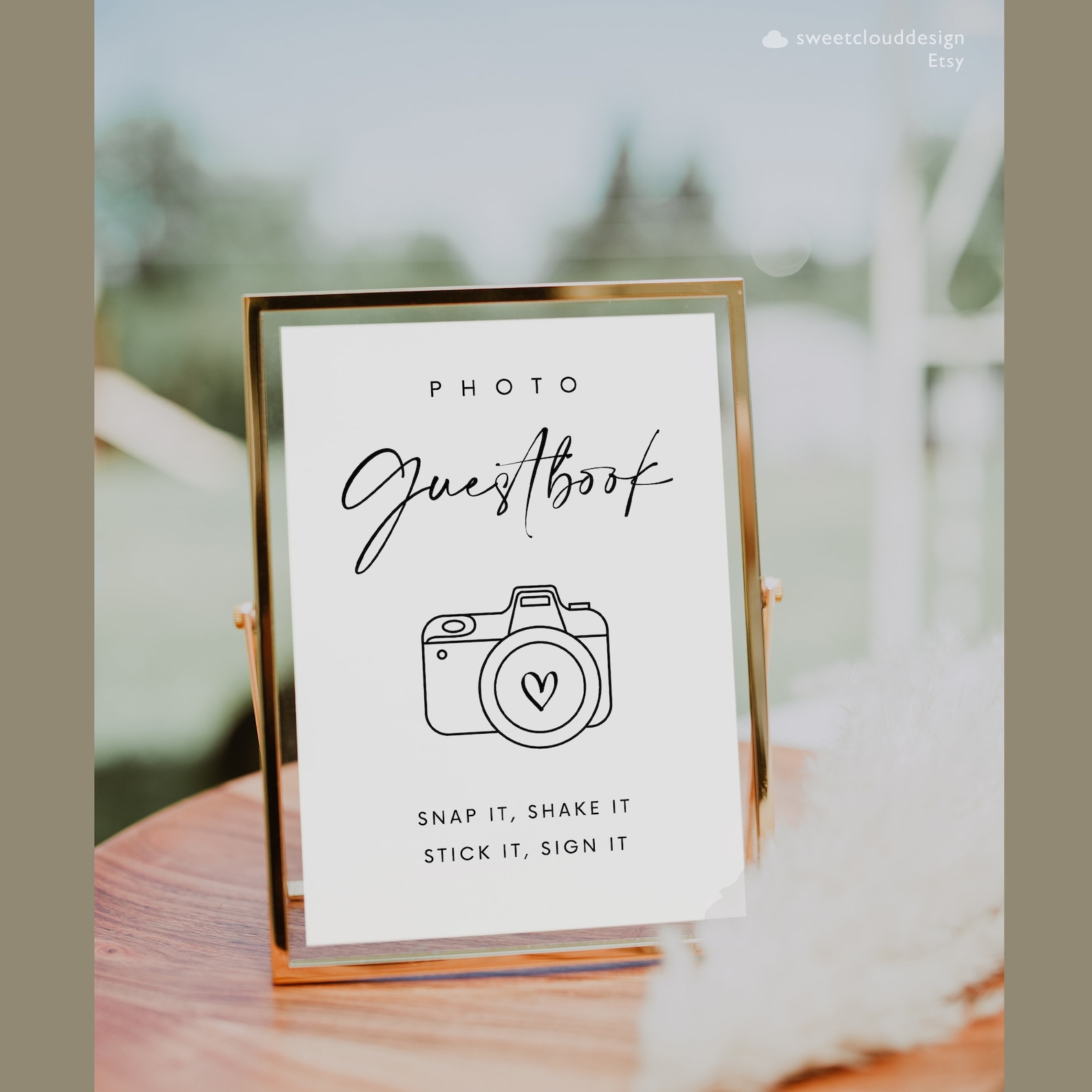 Photo Guest Book Sign Wedding Photo Guestbook Sign Photo - Etsy