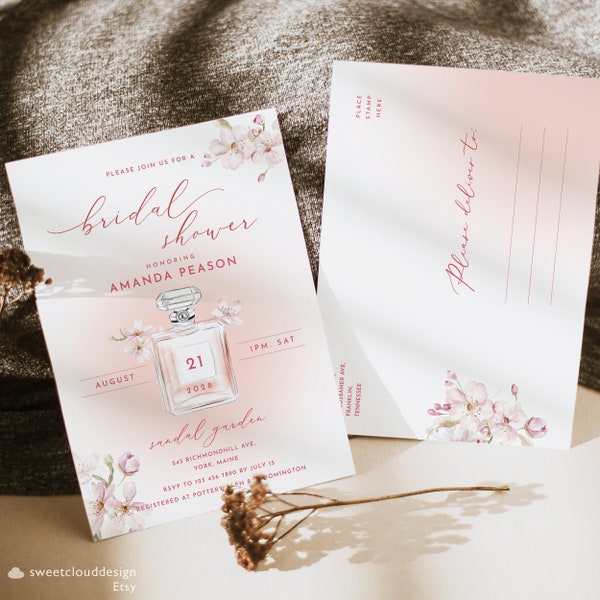 Perfume Party Invitation - Etsy