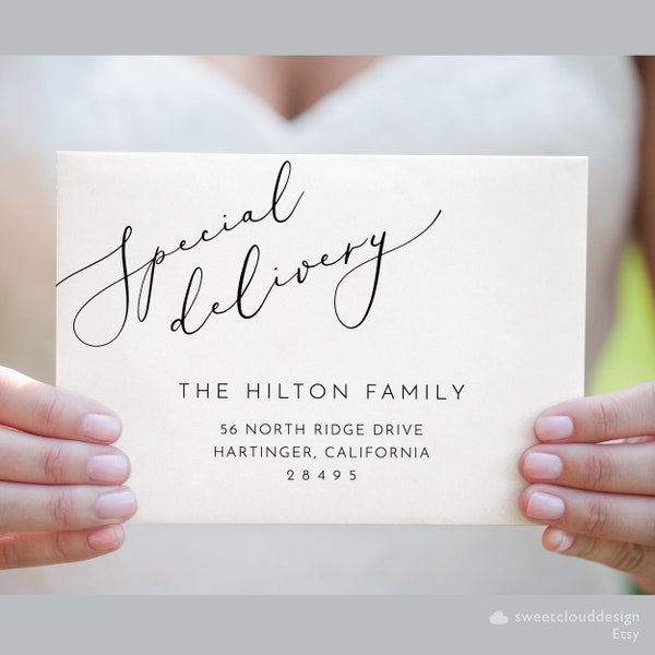 Envelope Addressing - Etsy