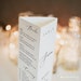 Modern Wedding Triangle Table Number Template Trifold Table Number ...