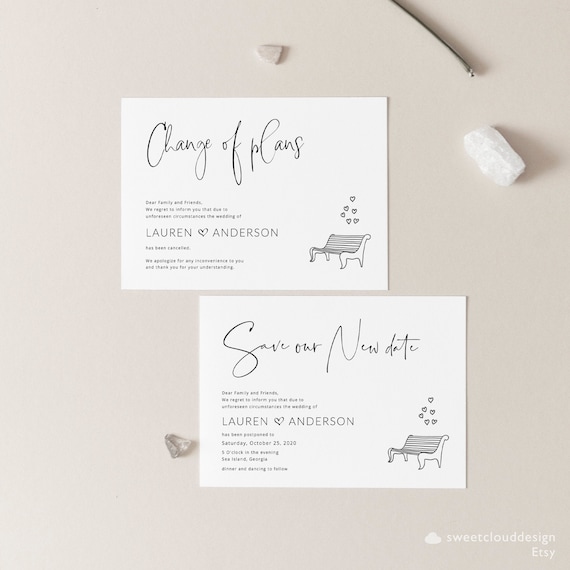 Cancel wedding cards 60 photos - Astyledwedding.com