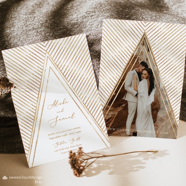 Gold Frame Wedding - Etsy