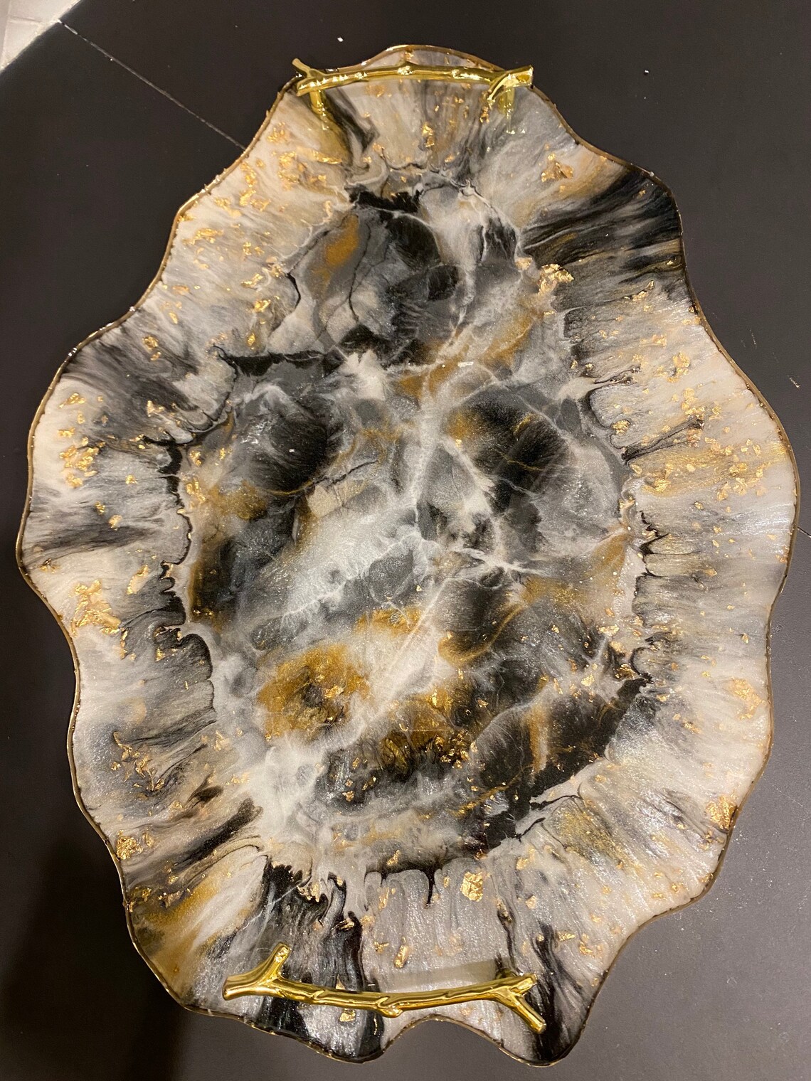 Custom Order Resin Tray Use for Candle Lighting Food Serving - Etsy