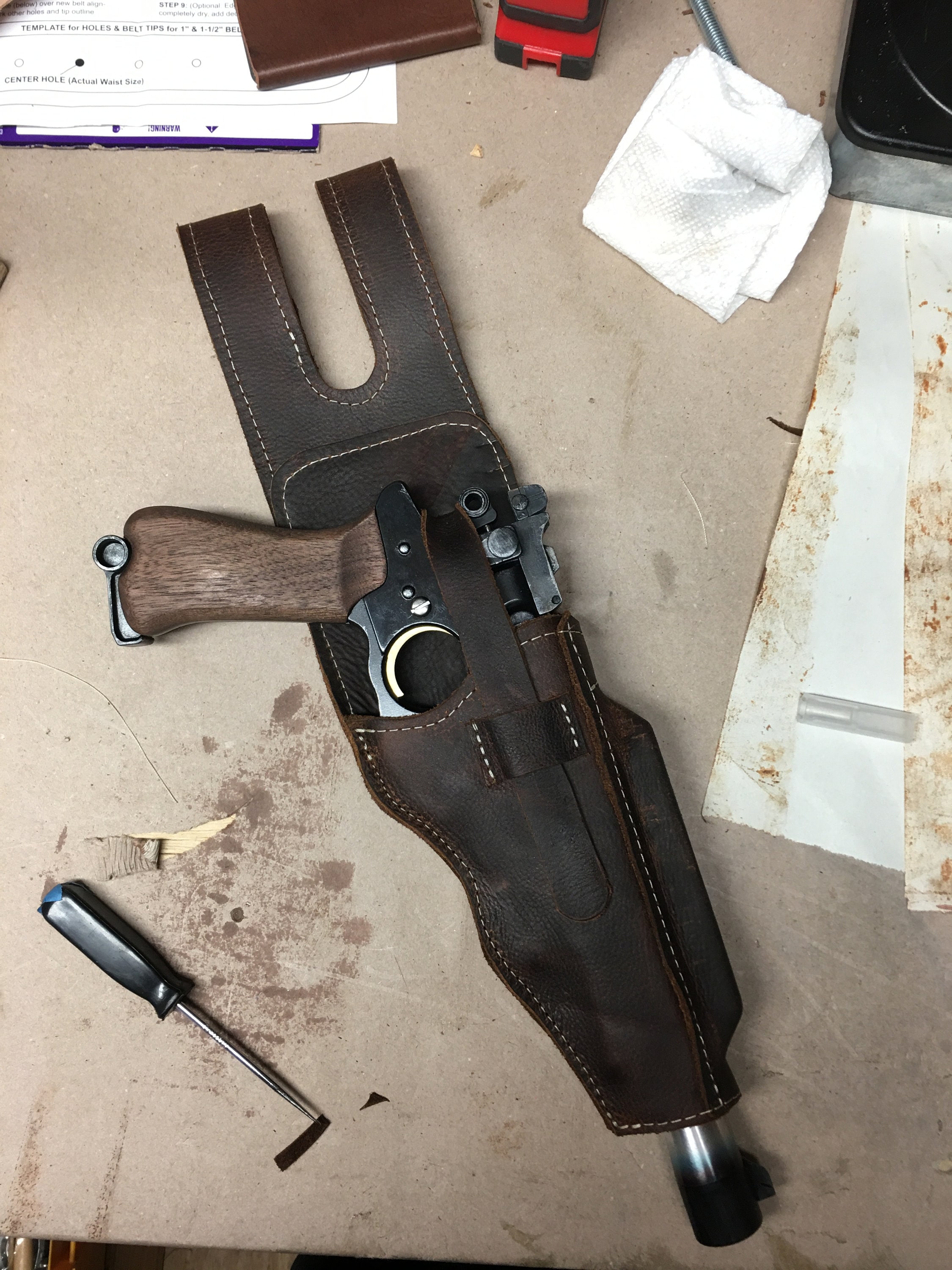 Mandalorian Inspired Leather Holster Pattern Digital - Etsy