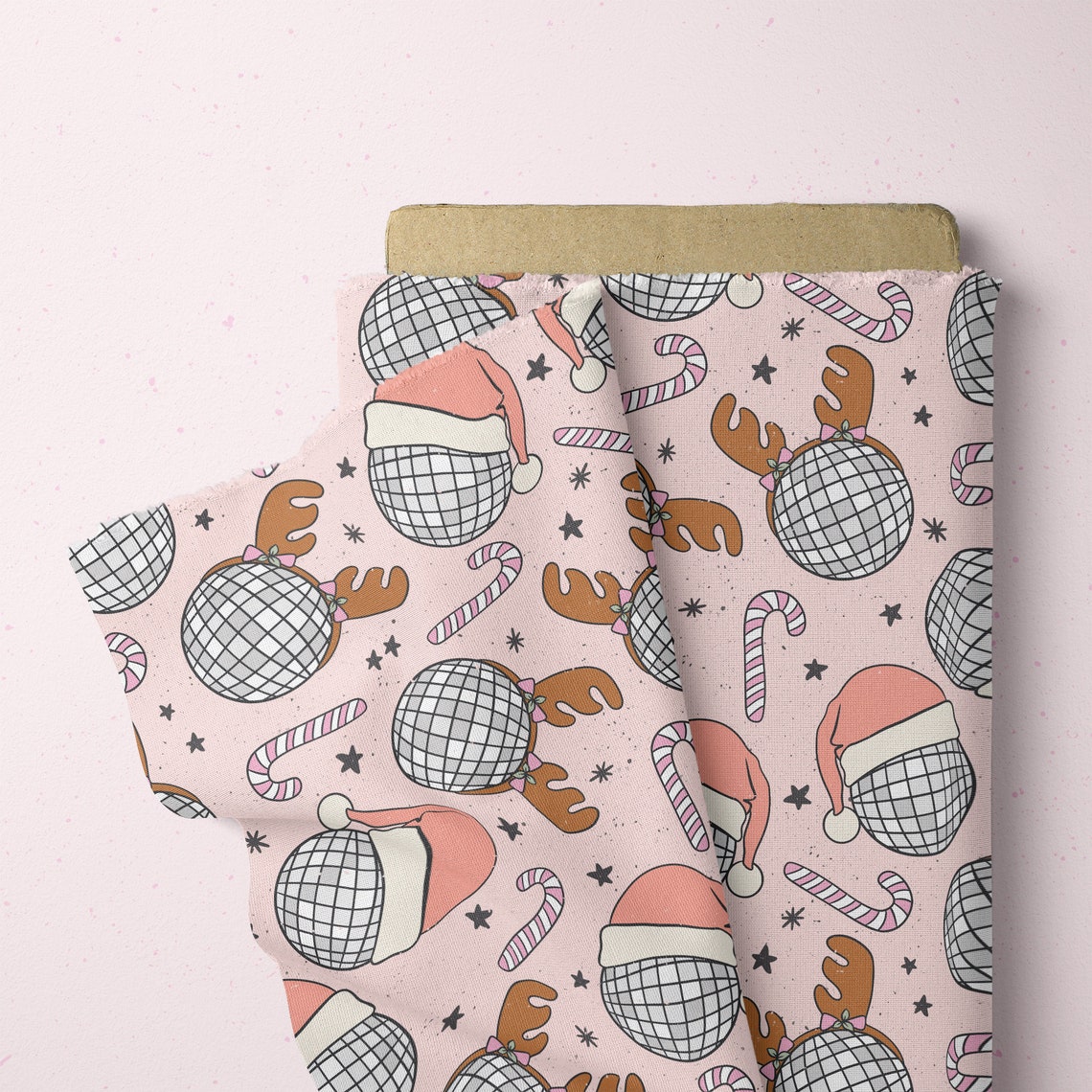 Christmas Seamless Pattern Groovy Disco Pattern File for - Etsy