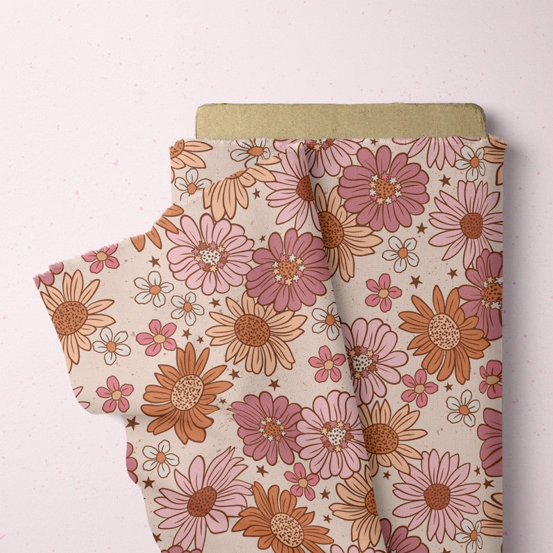 Fall Pattern Floral Autumn Flowers Seamless Repeat Pattern for - Etsy