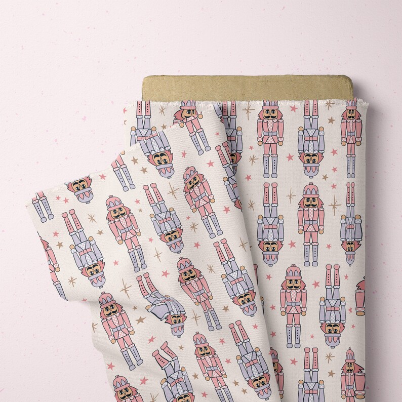 Christmas Seamless Vintage Nutcrackers Pattern File for Fabric - Etsy