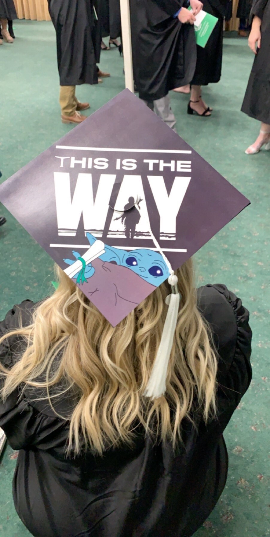 Mandalorian Graduation Cap Design - Etsy