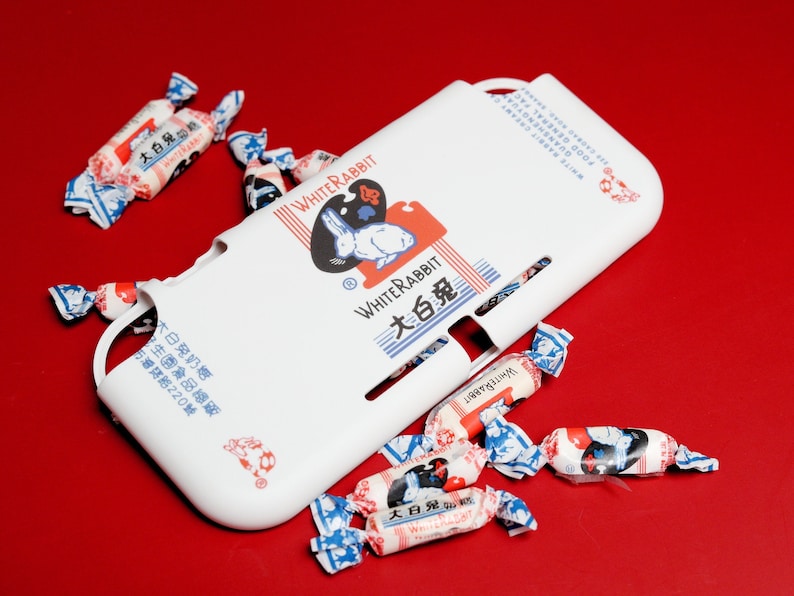 Custom WHITE RABBIT Nintendo Switch Lite Soft-shell Case - Etsy