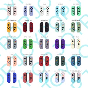 Create Your Own Custom Joy-con Controllers, Nintendo Joy-cons - Etsy