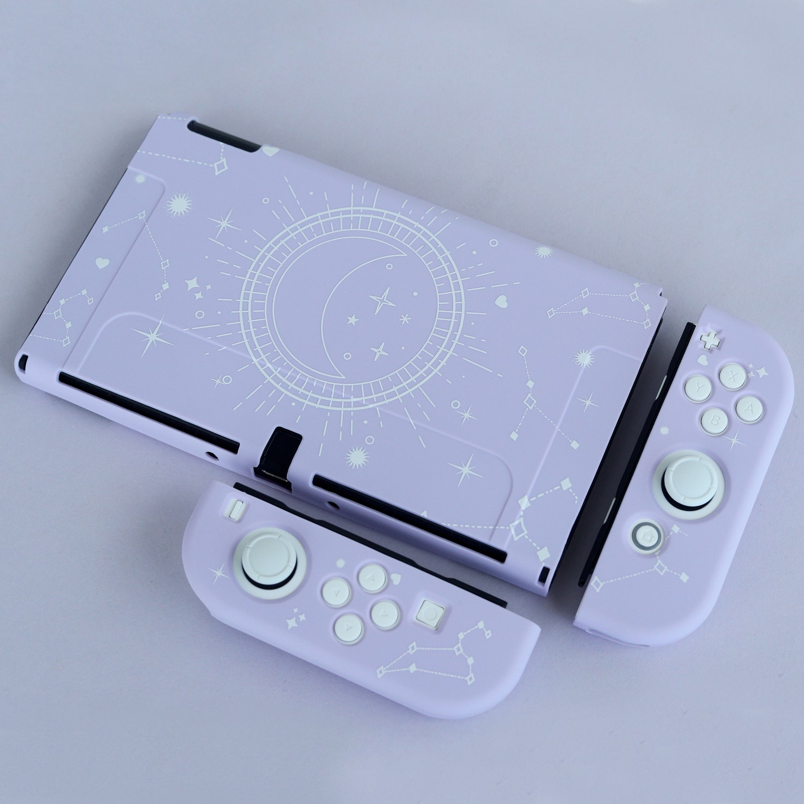 Custom COSMIC MOON OLED Nintendo Switch Case - Etsy