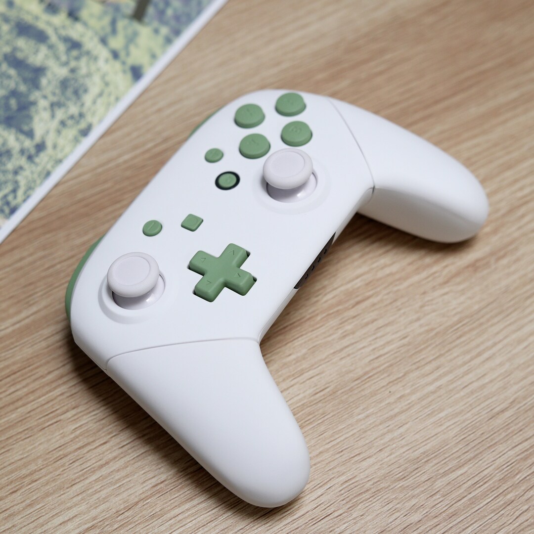 Custom Soft-touch Matcha Green Tea V2.0 Themed Nintendo Switch Pro ...