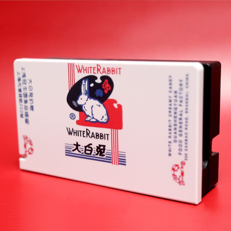 Custom WHITE RABBIT Nintendo Switch Soft-shell Case - Etsy