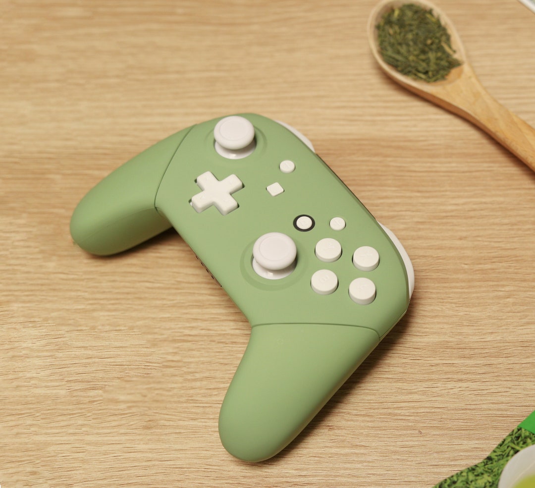 Custom Soft-touch Matcha Green Tea Themed Nintendo Switch Pro ...