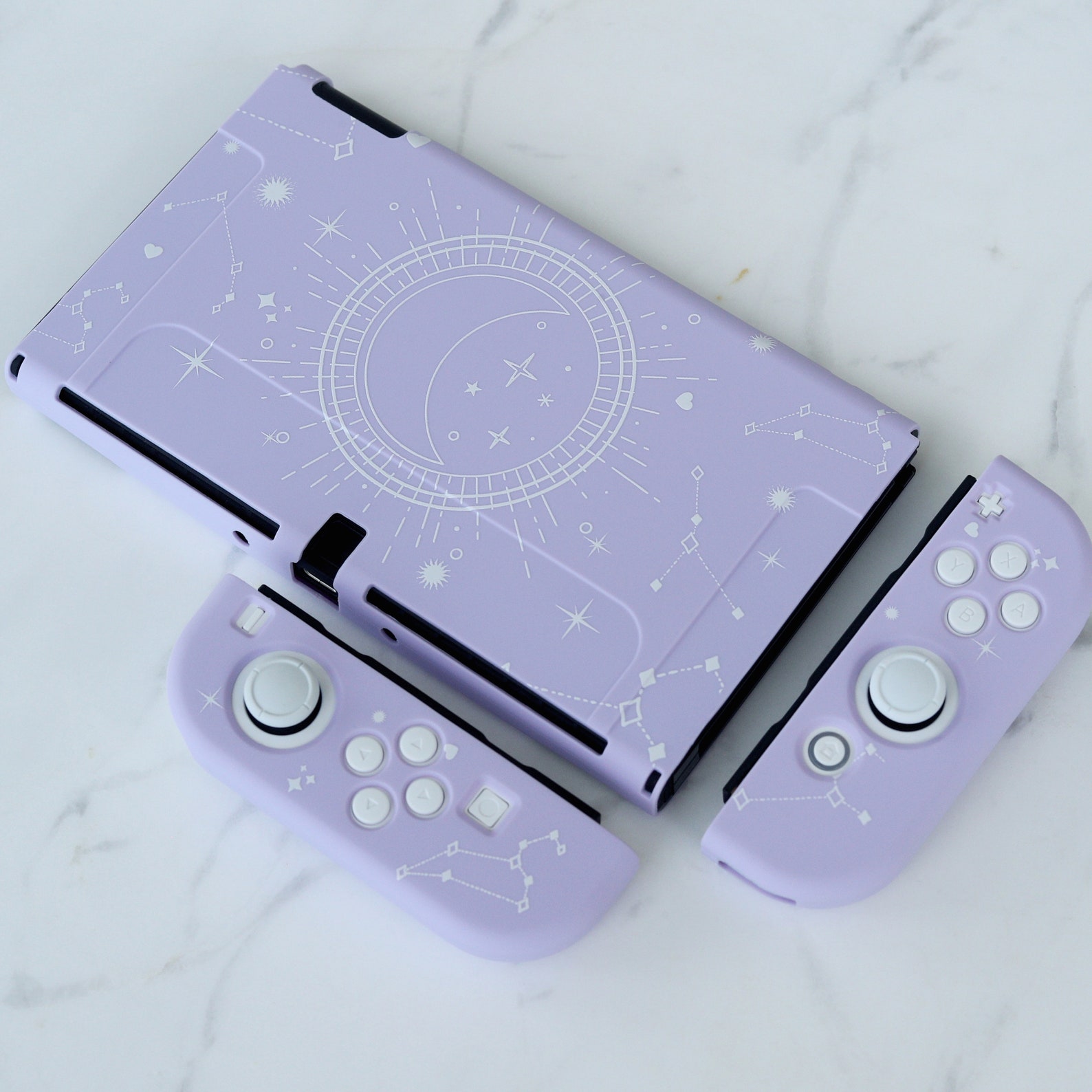 Custom COSMIC MOON OLED Nintendo Switch Case - Etsy
