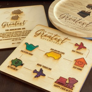 Custom up Adventure Jar With Adventure Pieces - Etsy