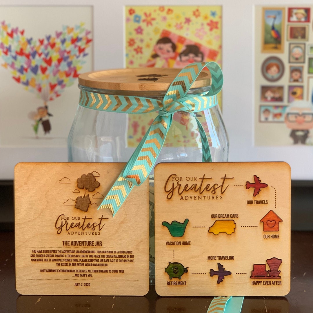 Custom up Adventure Jar With Adventure Pieces - Etsy