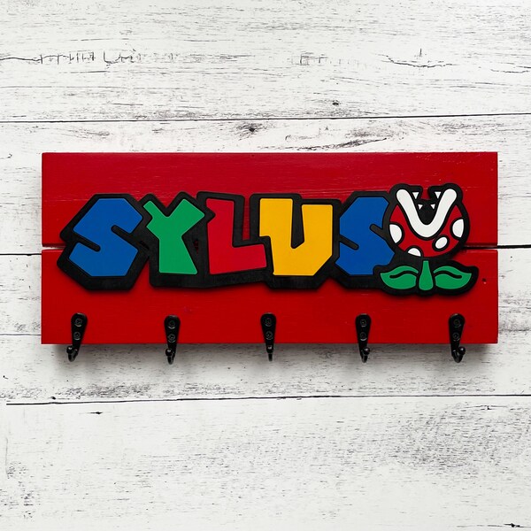 Mario Key Holder - Etsy