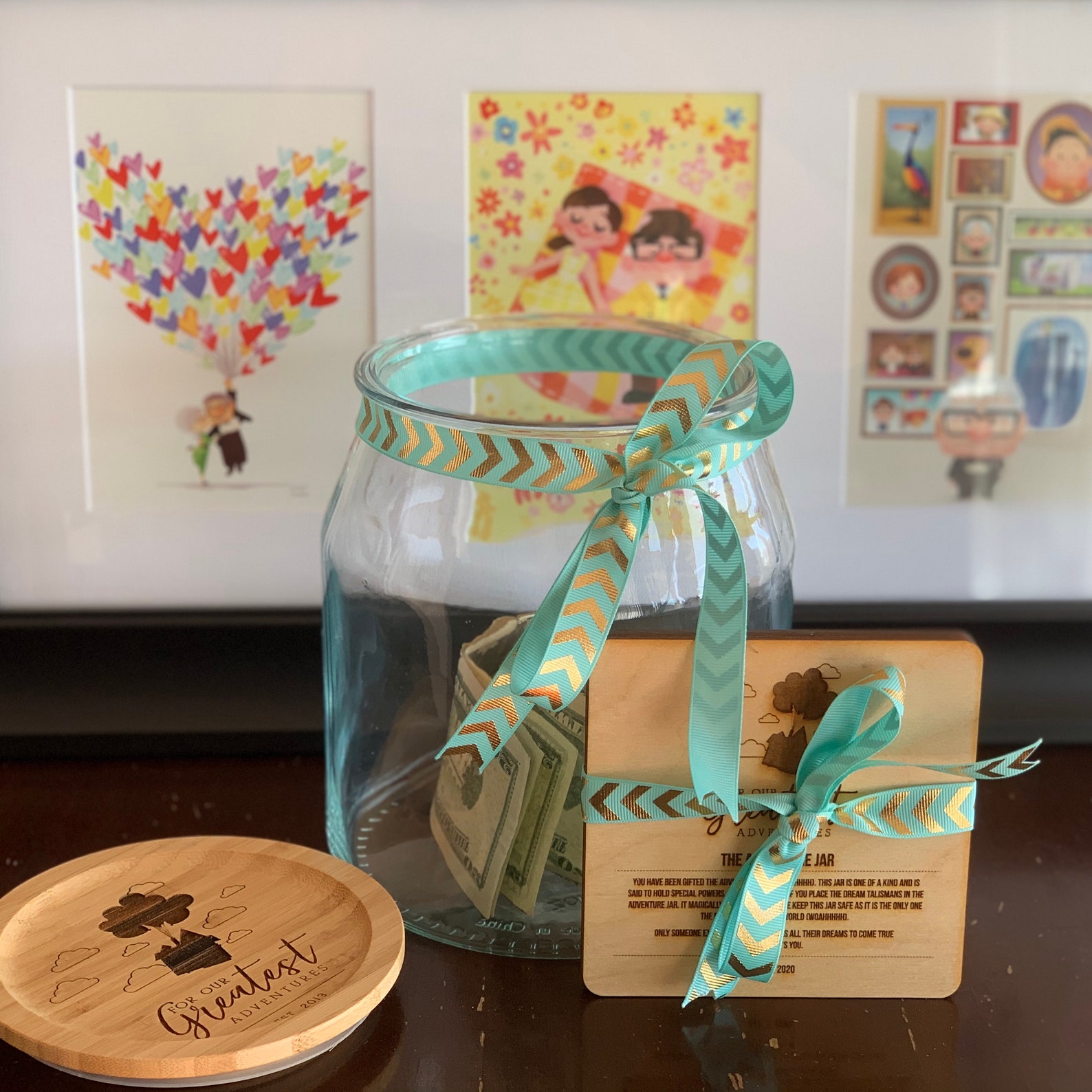 Custom up Adventure Jar With Adventure Pieces | Etsy