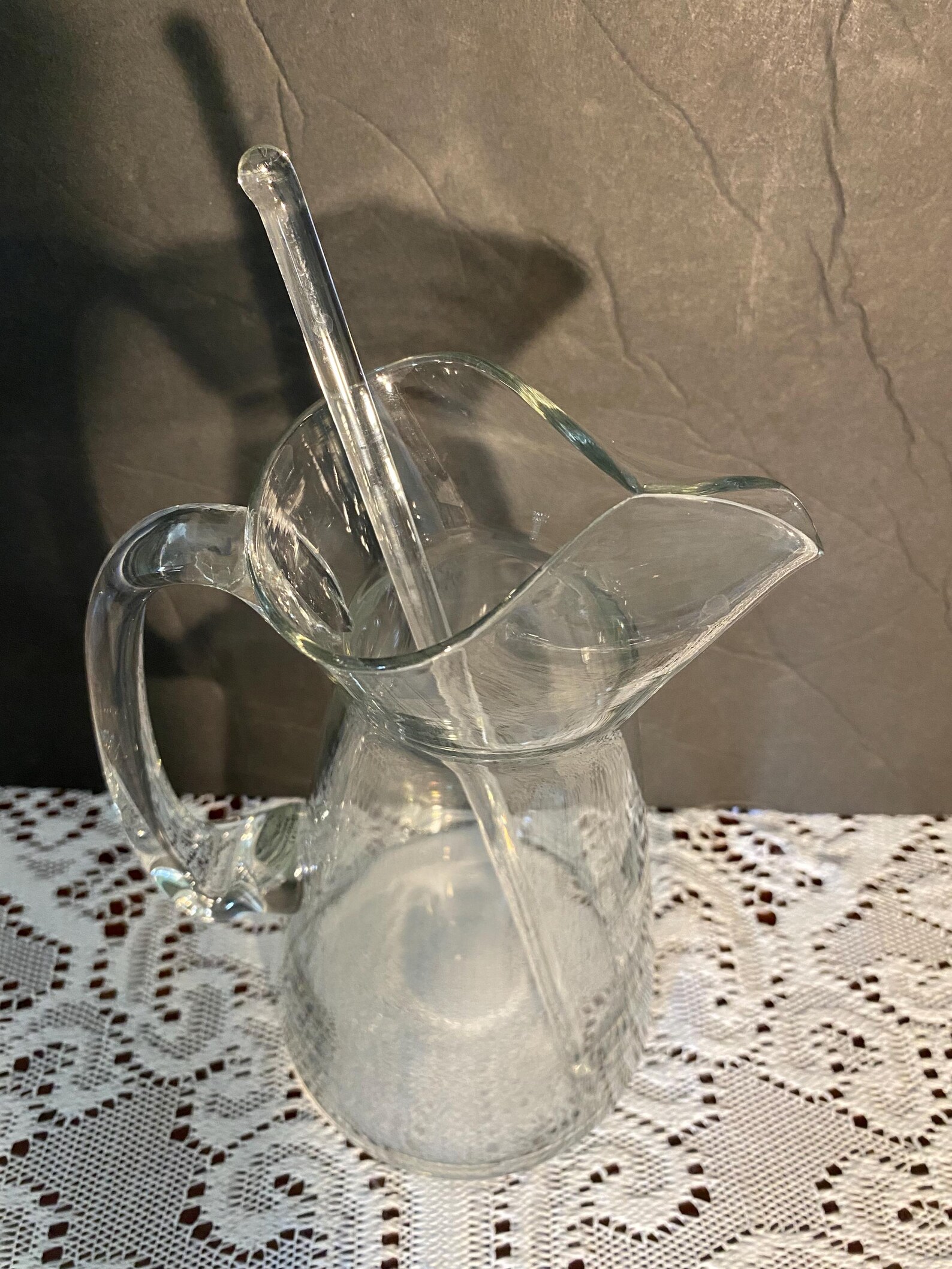 MCM Cocktail Mixer Pitcher With Glass Swizzle Stick - Etsy