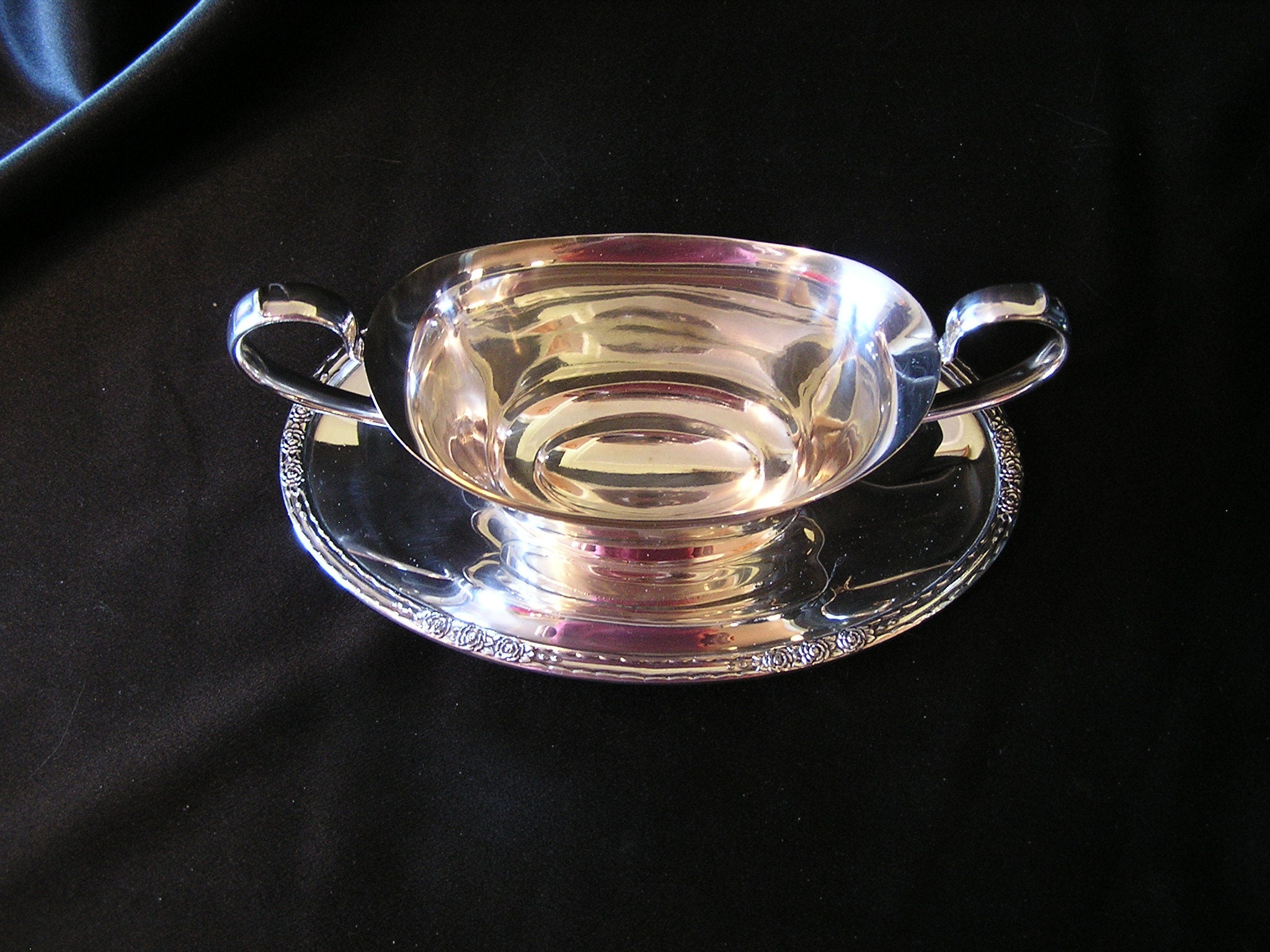 Camille Pattern International Silver Company Silverplate Gravy Boat - Etsy